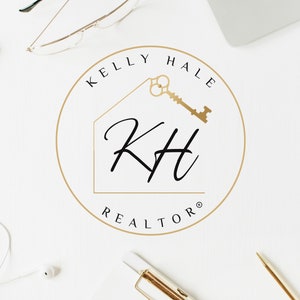 REALTOR Gold Signature Logo Design - Real Estate Logo, Submark Logo and ...
