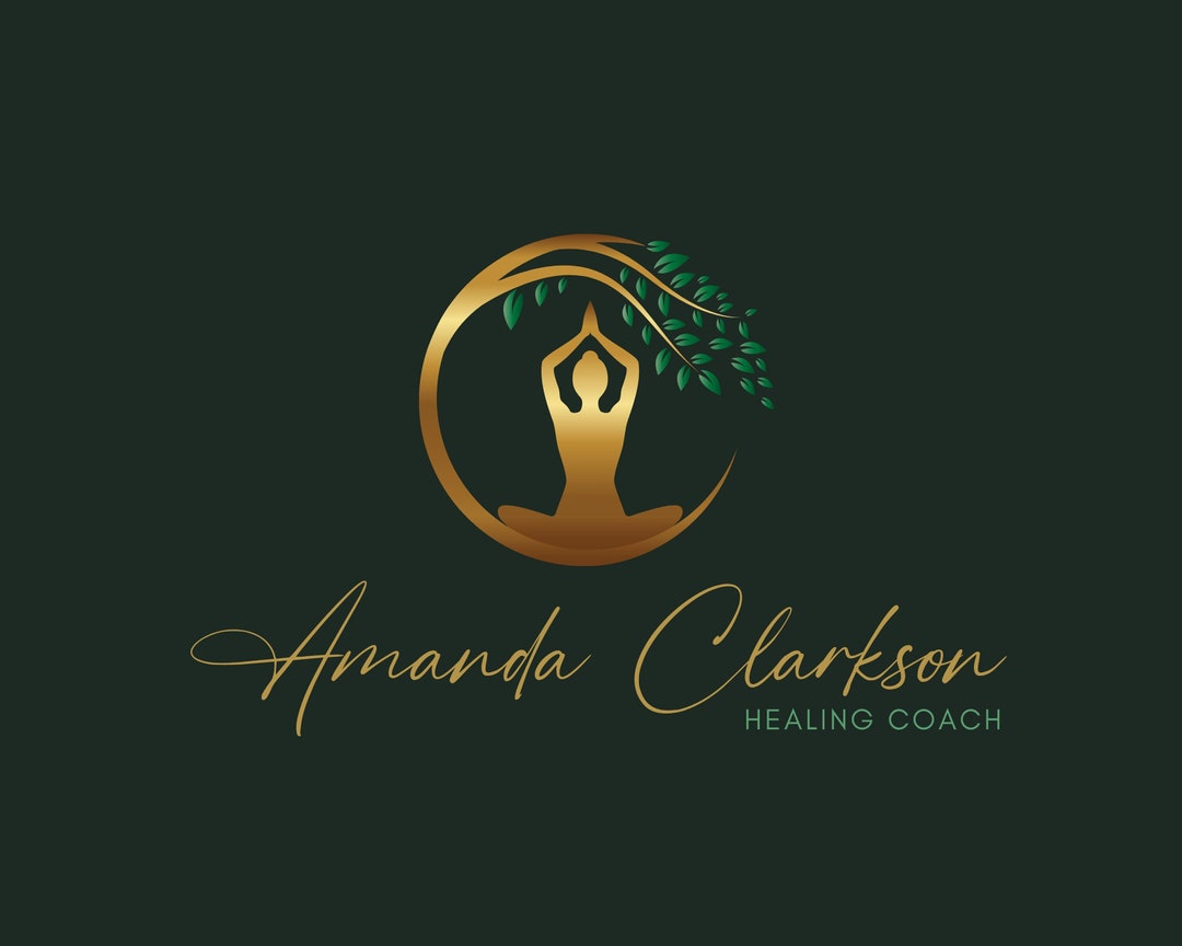 Wellness Logo Design is a PREMADE LOGO! Spiritual Yoga, Meditation Logo ...