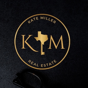 Texas Real Estate Logo Design. Texas Broker Logo is a House Signature ...