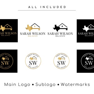 Texas Real Estate Logo Design - Premade Logo for Real Texas Estate ...