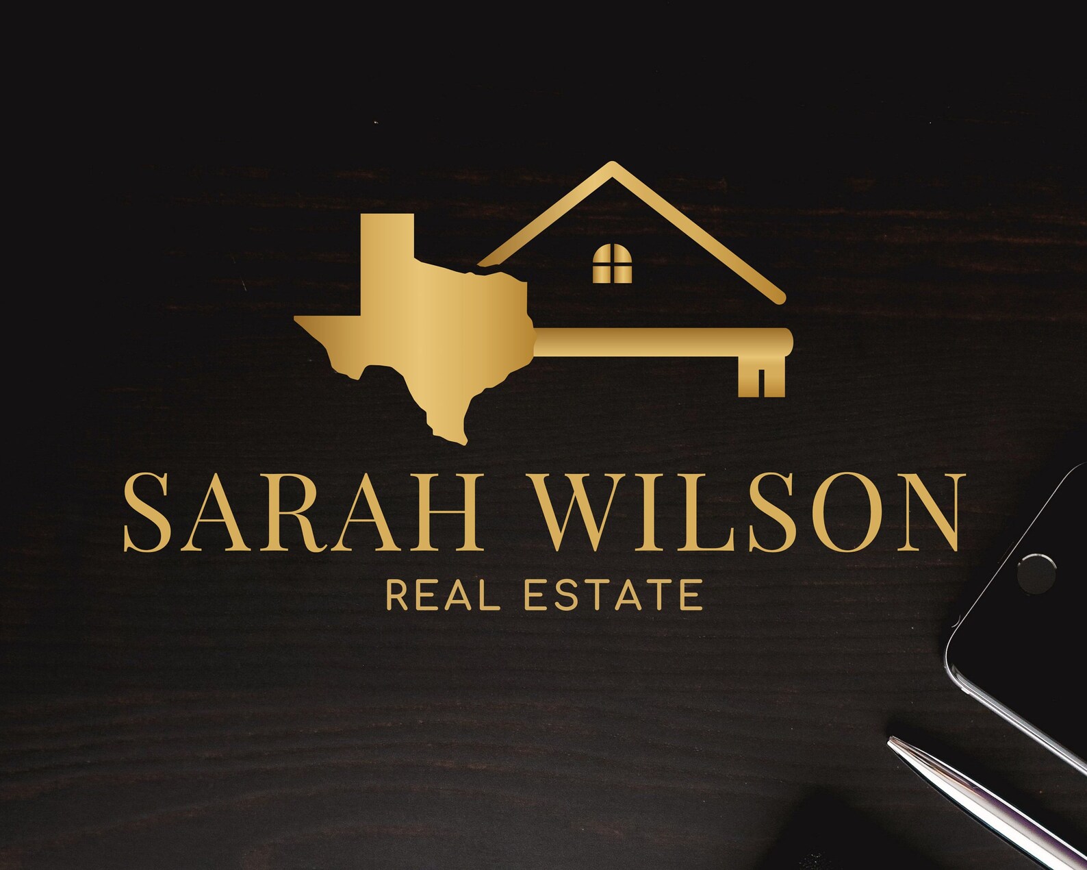 Texas Real Estate Logo Design - Premade Logo for Real Texas Estate ...