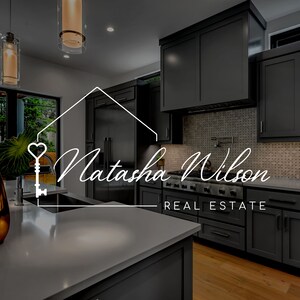 Premade Real Estate Heart Key Logo, Realtor House and Key Logo Design ...