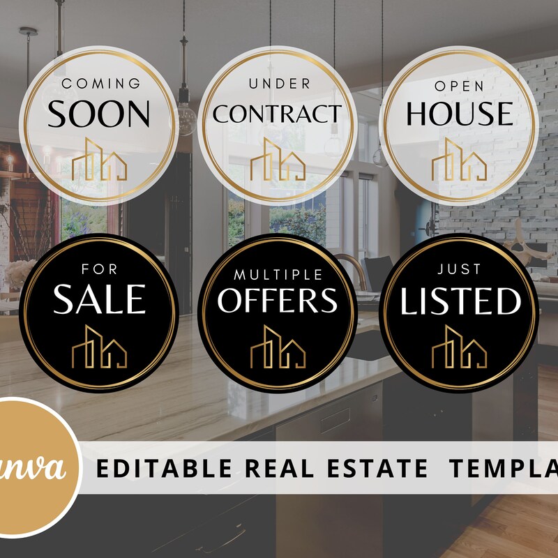 Real Estate Sold Stamps - Etsy