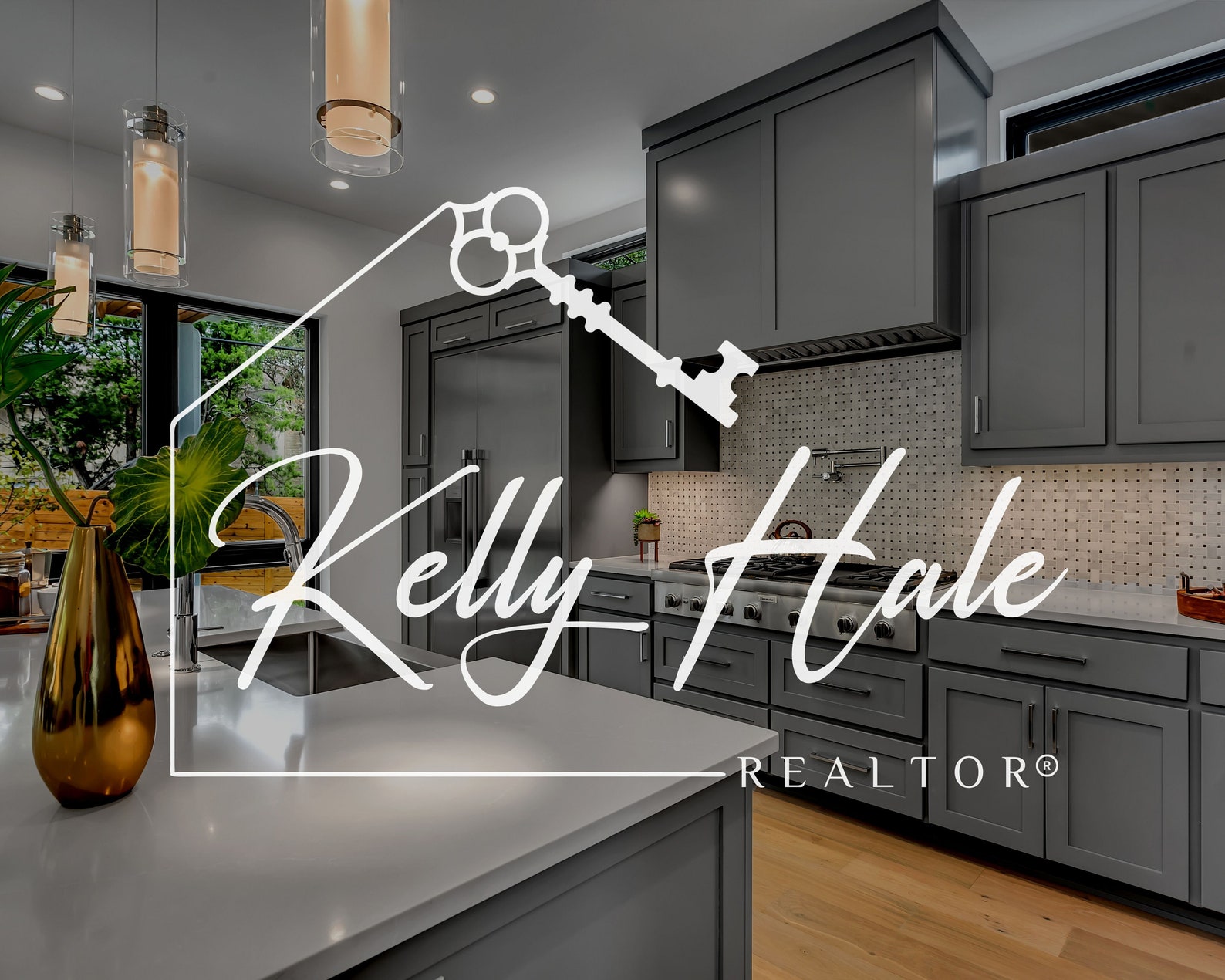 REALTOR Gold Signature Logo Design Real Estate Logo, Submark Logo and ...