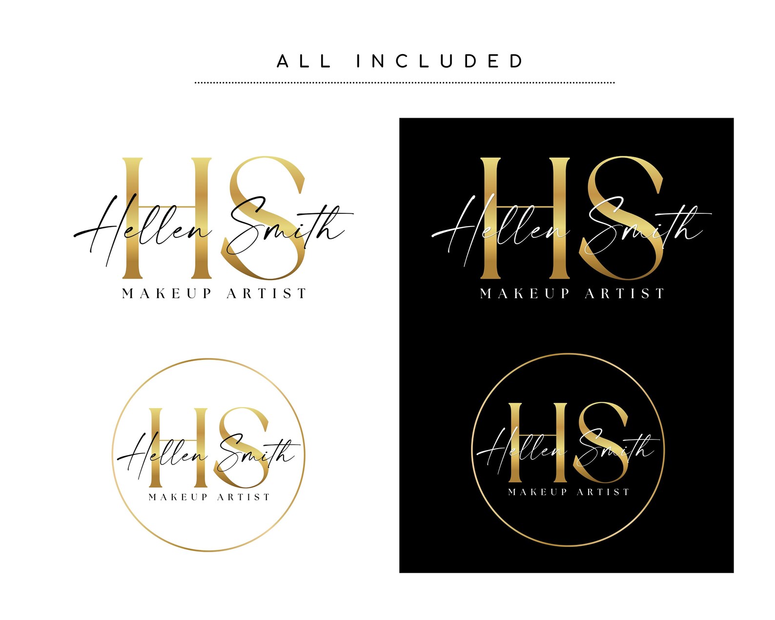 Premade Golden Signature Logo Design I Am an Expert Designer - Etsy