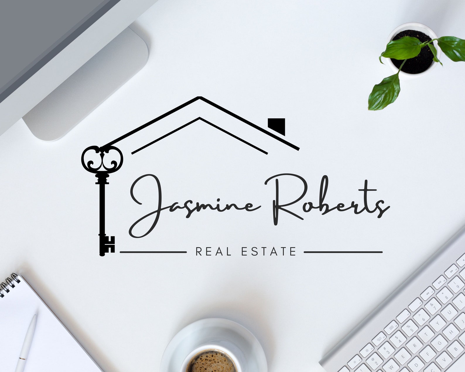 PREMADE AGENT LOGO, Real Estate Logo Design for Agents, Submark and ...