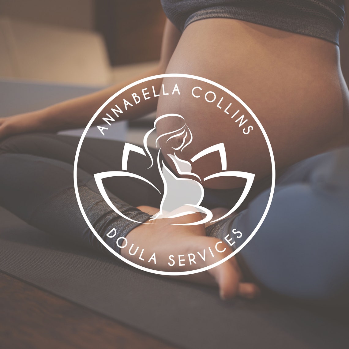 Doula Logo Design, Midwifery Logo, Natural Birth Services Logo ...