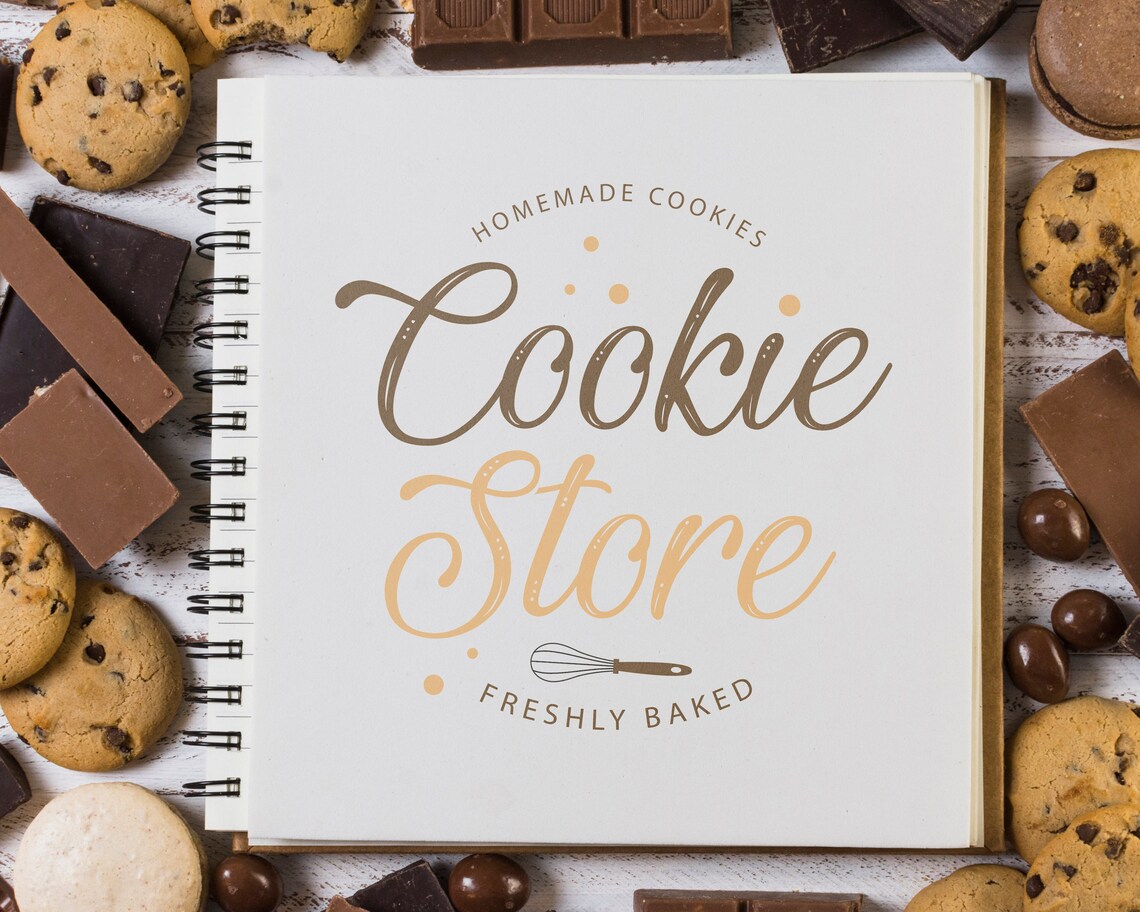 Cookie Store Logo Design Will Be Personalized With Your - Etsy