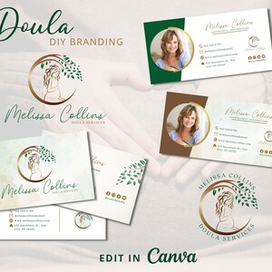 DIY DOULA Logo Design and Branding Kit. Doula Marketing - Etsy