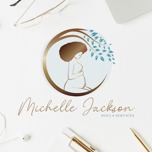 Doula Logo Design, Pre-made Logo, Circle of Life Doula, Nature ...