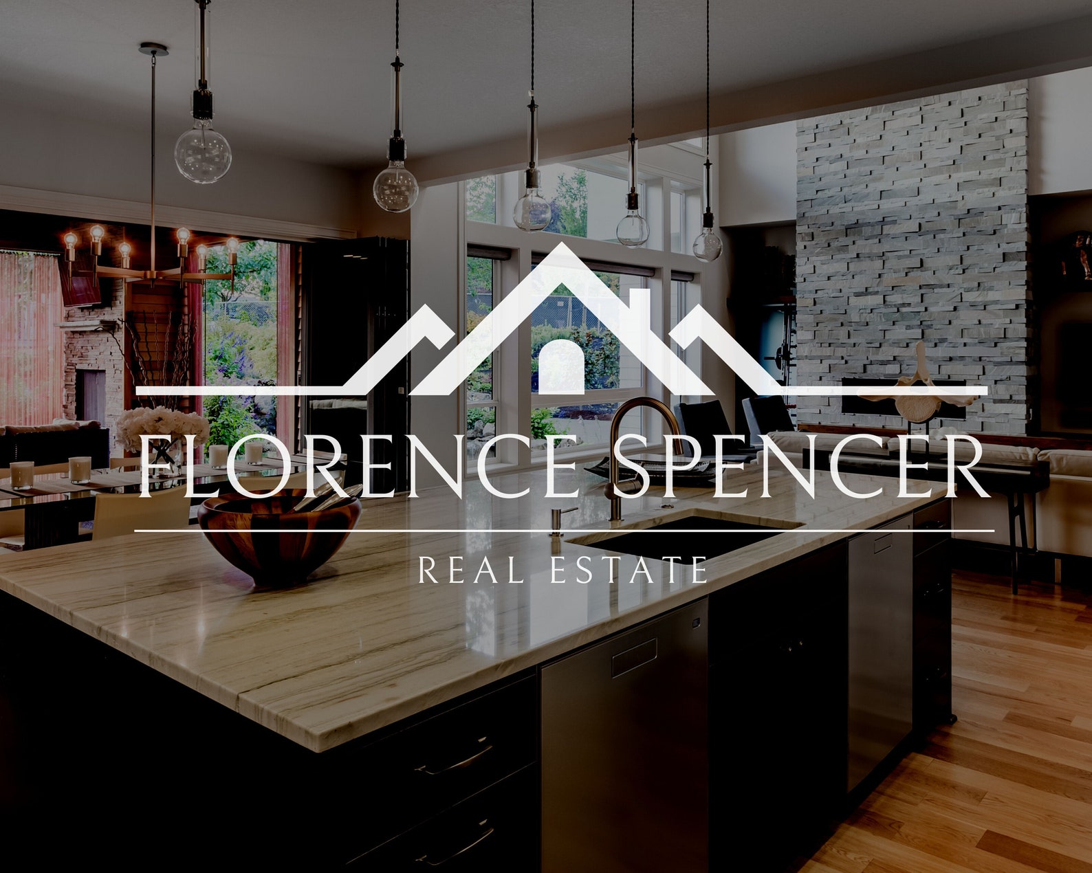 Editable Real Estate Logo Design DIY Design Canva Template - Etsy