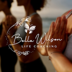Bella Logo Design is a Premade Logo Customized for You, Rose Gold ...