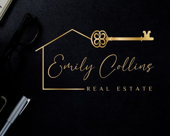Gold Realtor Logo Real Estate Logo Realtor Logo Property Logo Design
