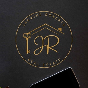 PREMADE BROKER LOGO, Real Estate Logo Design for Agents, Submark and ...