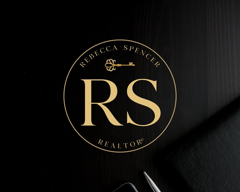 Editable Realtor Logo Design DIY Design Logo Canva Template - Etsy