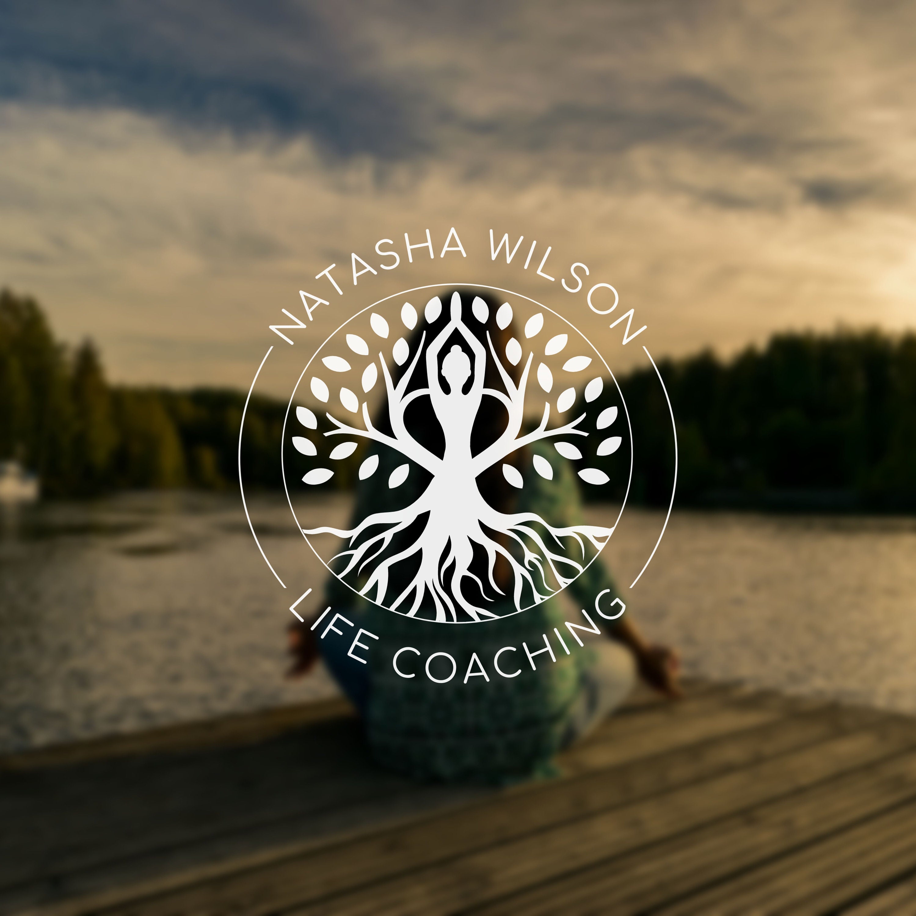 Wellness Life Coach Logo, Yoga Tree Logo, Psychology Logo, Tree of Life ...