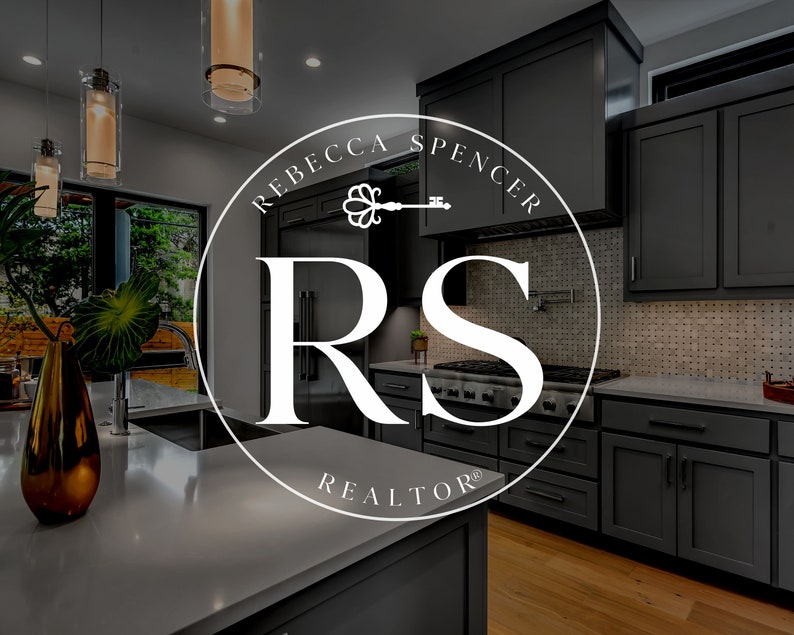 Editable Realtor Logo Design DIY Design Logo Canva Template - Etsy