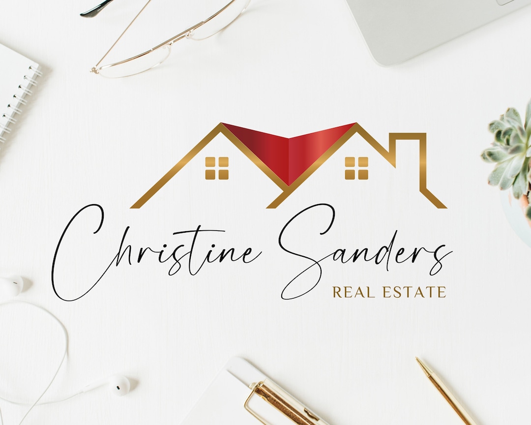 Real Estate Logo Design - Realtor Branding Kit: Main Logo, Sub Logo and ...