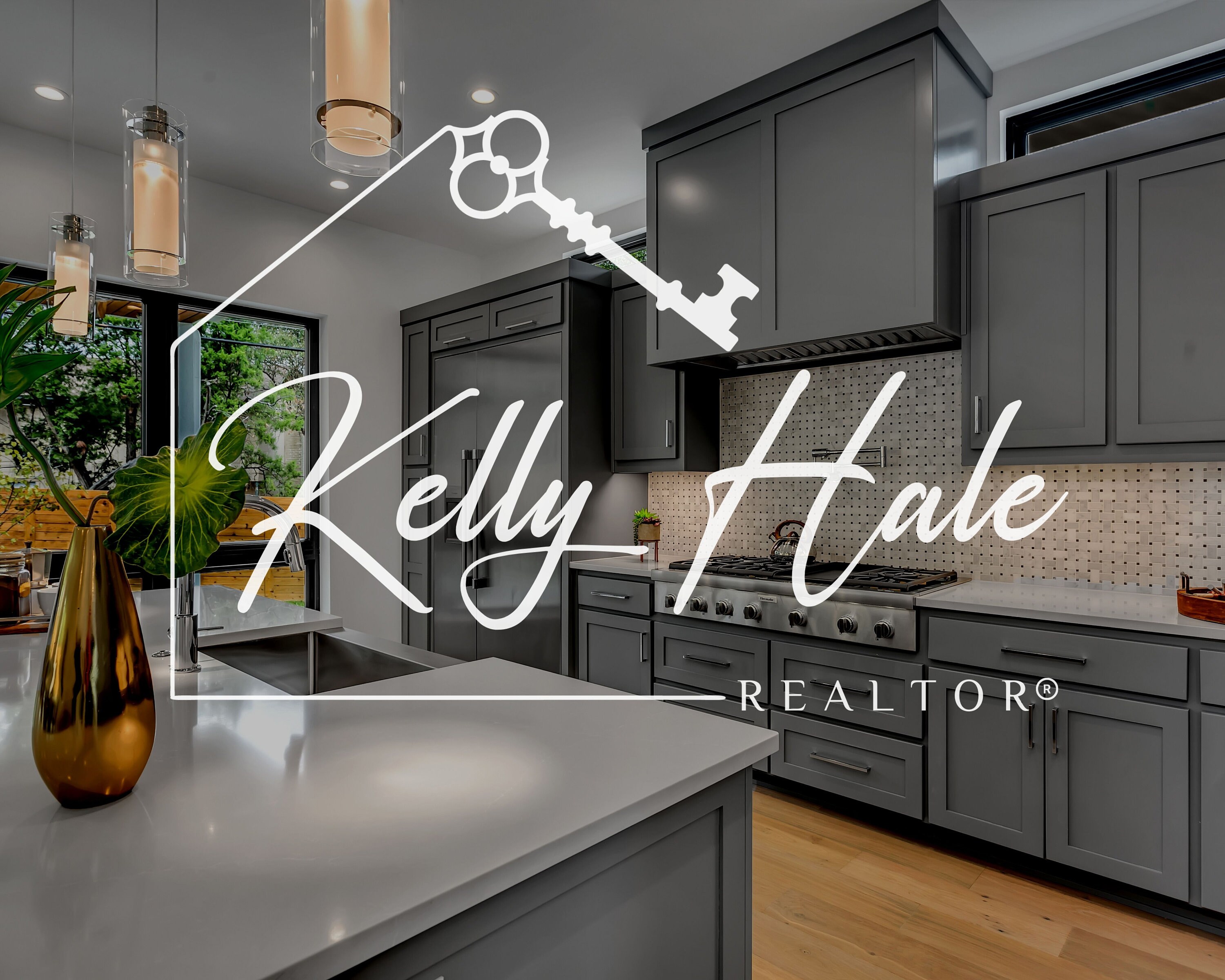 REALTOR Gold Signature Logo Design Real Estate Logo Submark | Etsy