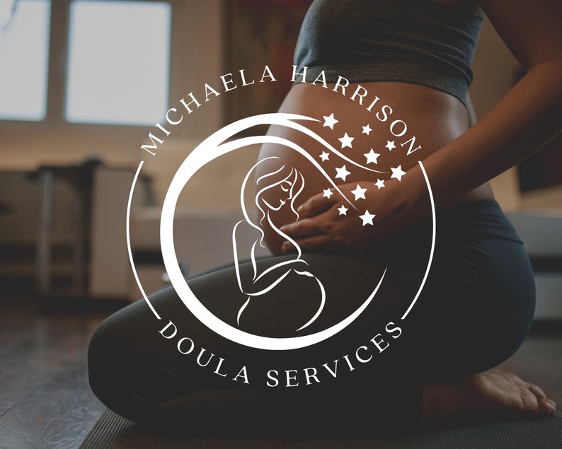 Doula Pre-made Logo Design, Circle of Life Logo, Birth-doula, Stars ...