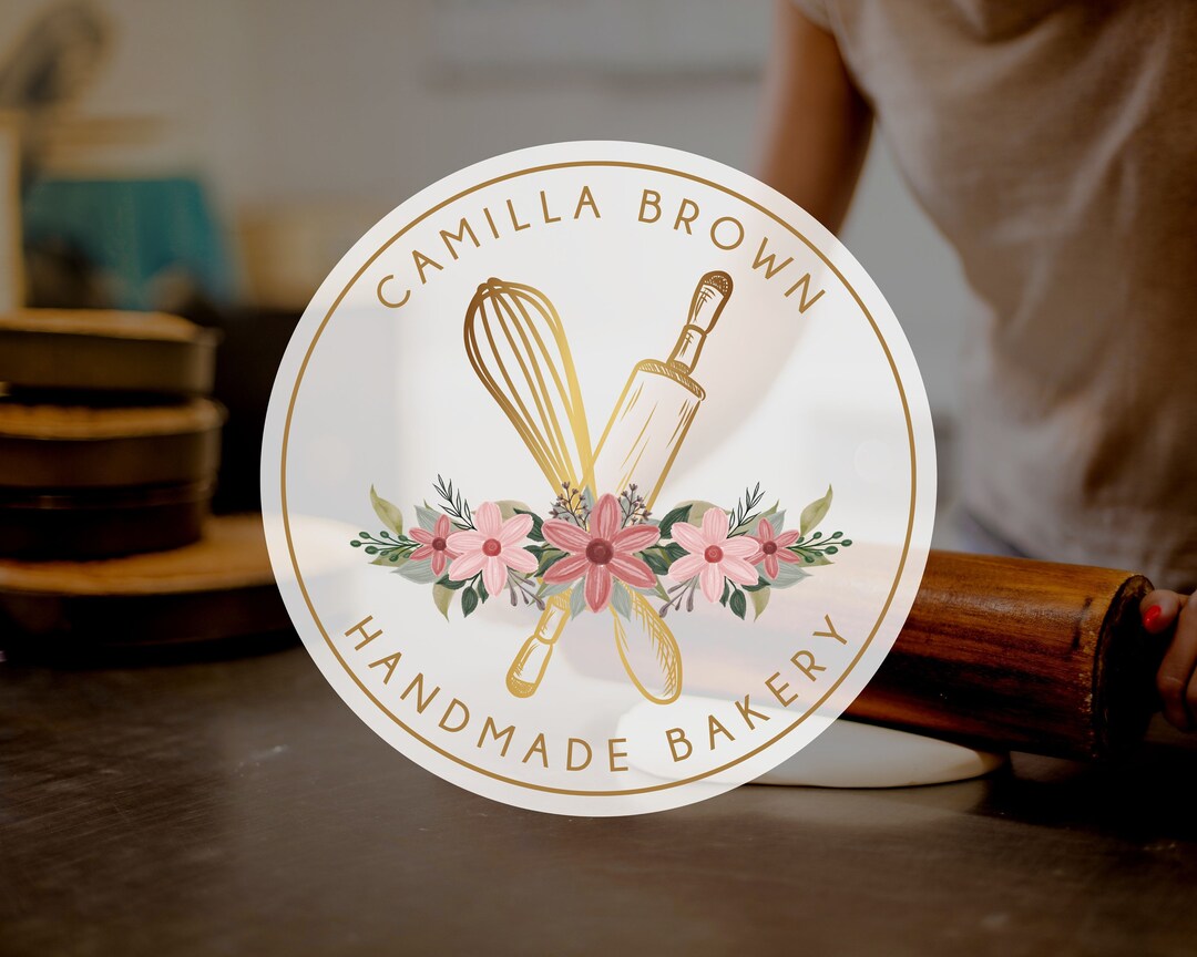 Premade Logo Design for Chefs - I Will Customize This Logo for You ...