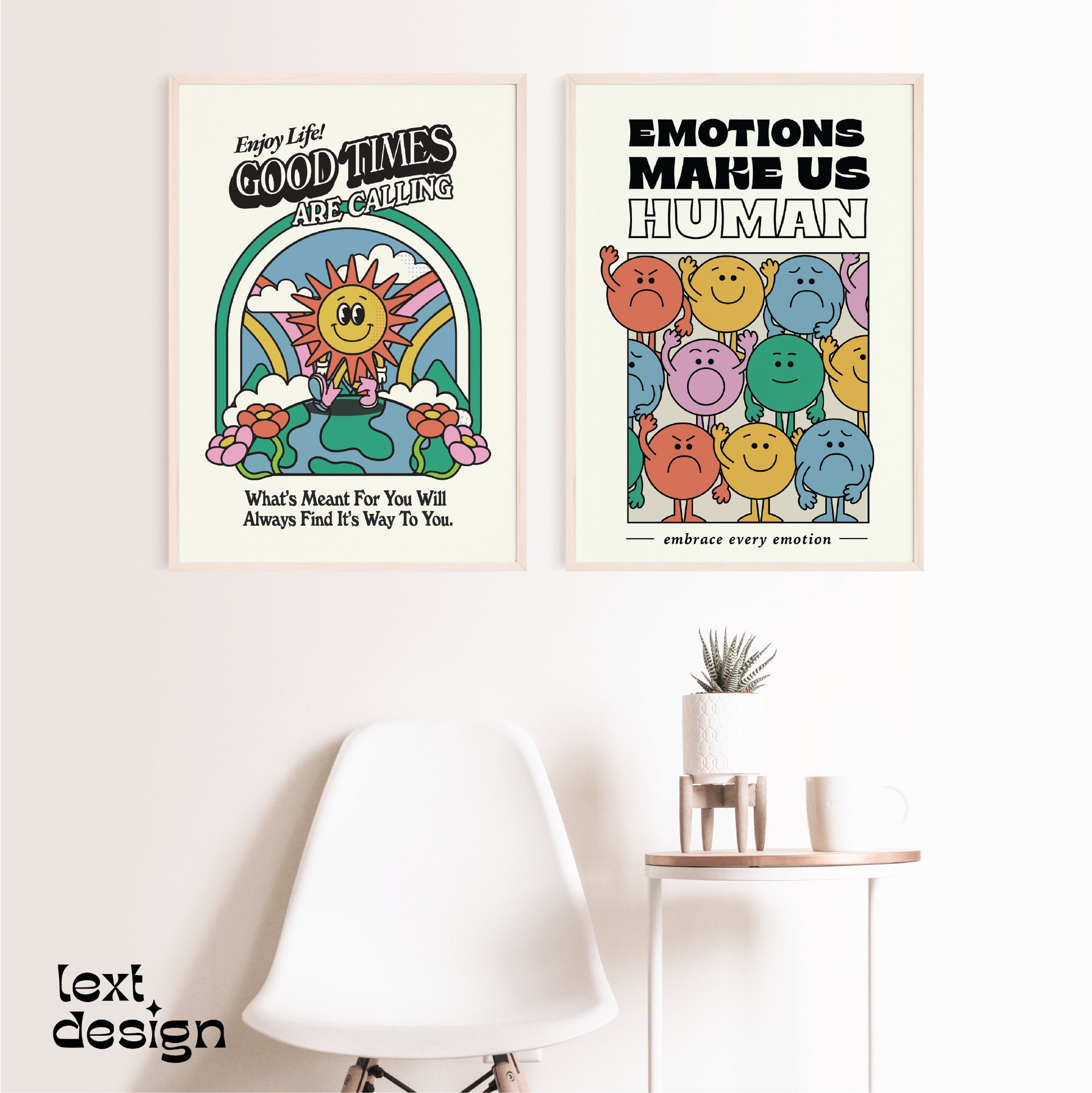 Enjoy Life 11x17 Print / Wall Art / Poster / Home Decor / - Etsy