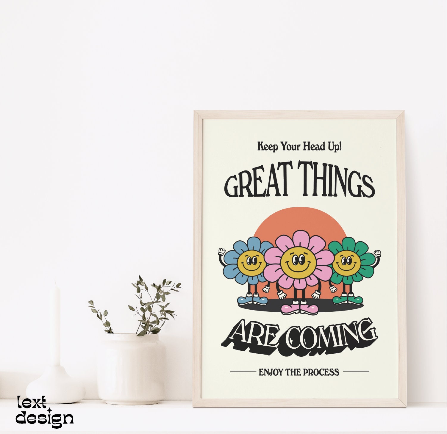 Great Things Are Coming 11x17 Print / Wall Art / Poster / - Etsy