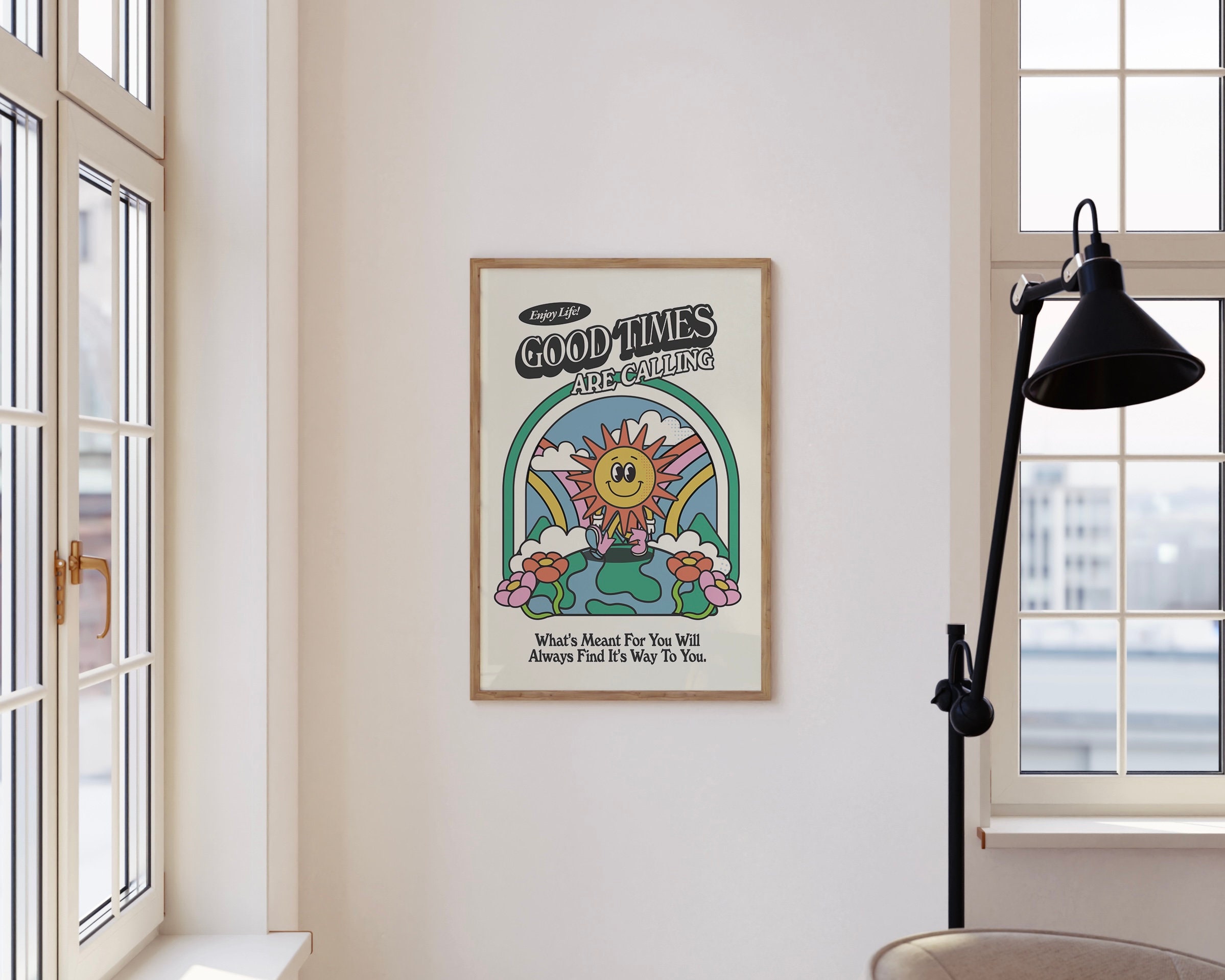 Enjoy Life 11x17 Print / Wall Art / Poster / Home Decor / - Etsy