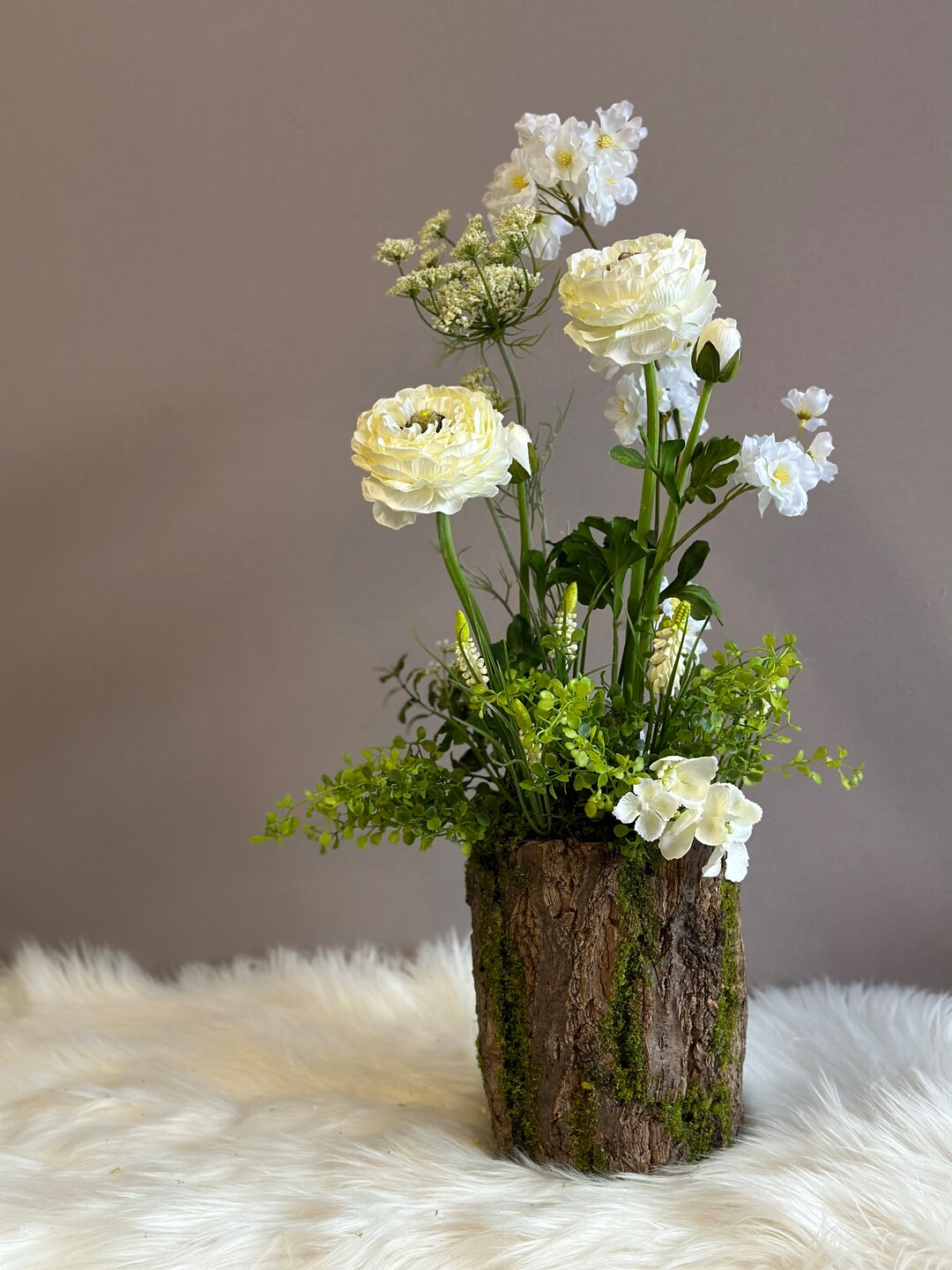 Spring Arrangement Far Spring Silk Flower Arrangement Art Flower ...