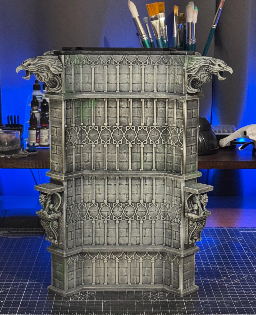 Action Figure Gothic Cathedral Diorama (BOTTOM EXTENSION ONLY) - Etsy