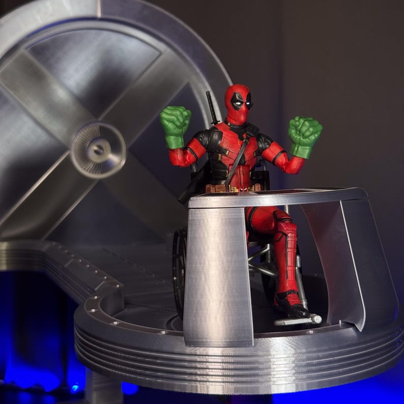 X-men Cerebro Display Diorama Marvel Legends – Professor X Cerebro Room ...