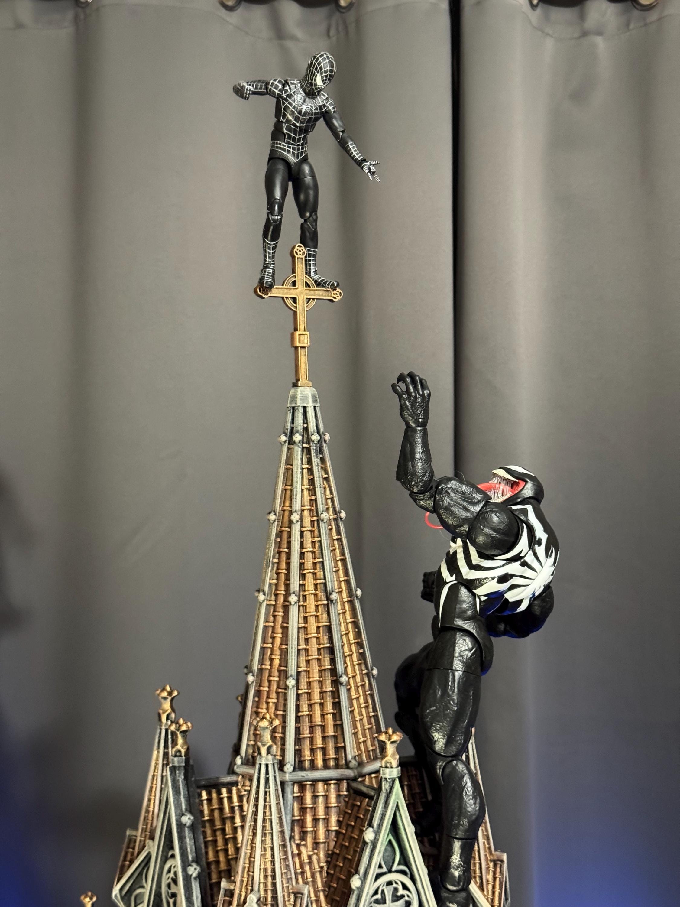 Action Figure Gothic Cathedral Diorama (TOP PART ONLY) - Etsy