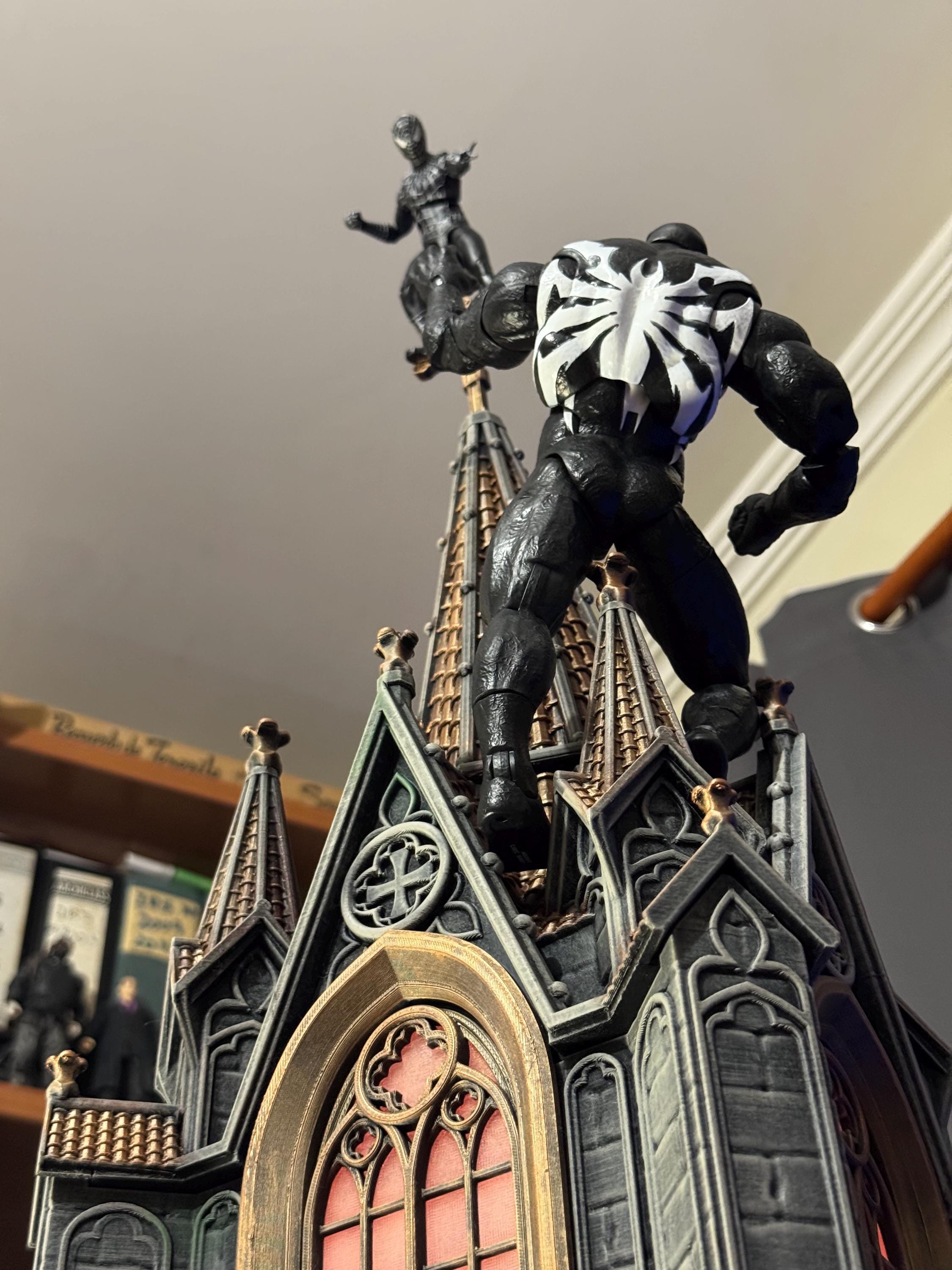 Action Figure Gothic Cathedral Diorama (TOP PART ONLY) - Etsy
