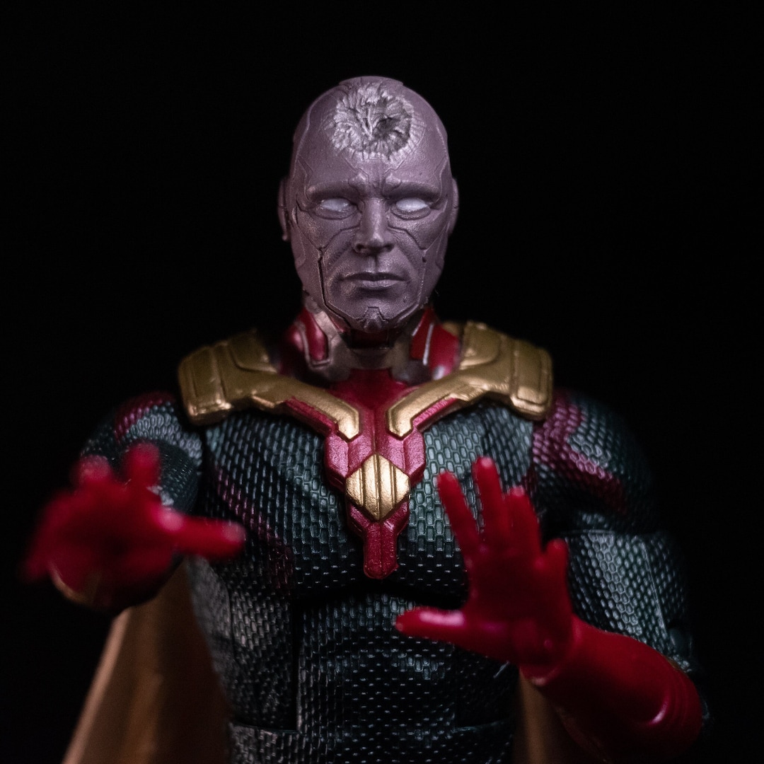 Dead Vision Custom Headsculpt (marvel Legends) - Avengers Infinity War ...