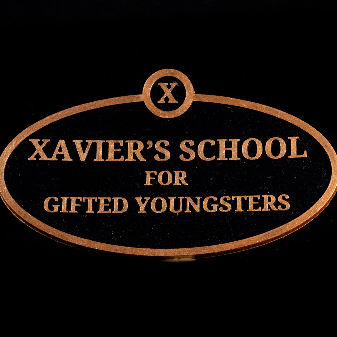 Xavier’s X-men Mansion Sign Marvel Legends 1:12 - Etsy