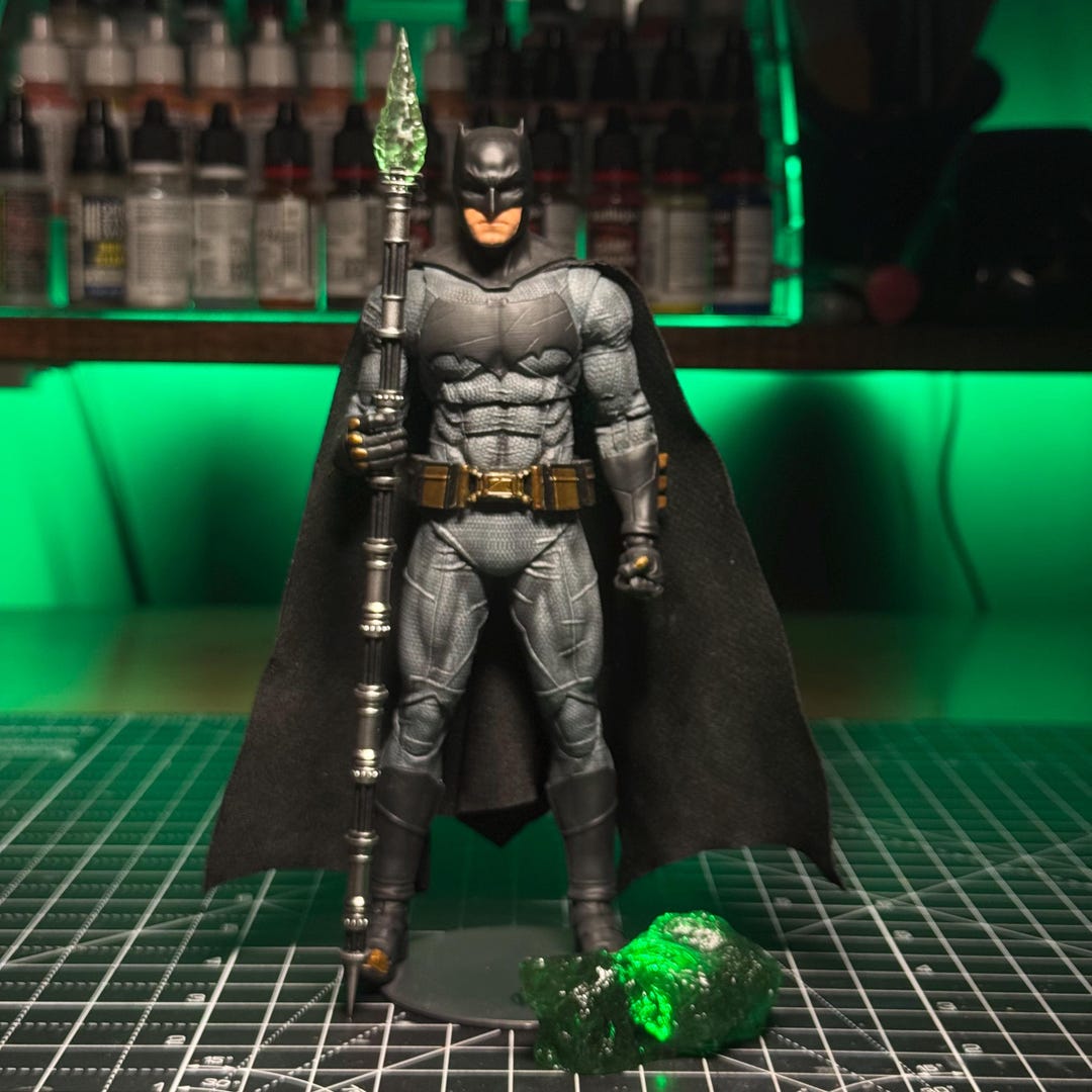 Premium Kryptonite Spear and Rock From Bvs - Etsy
