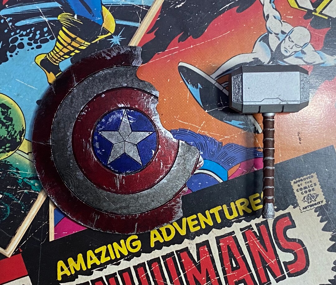 Worthy Cap Pack (marvel Legends) - Etsy