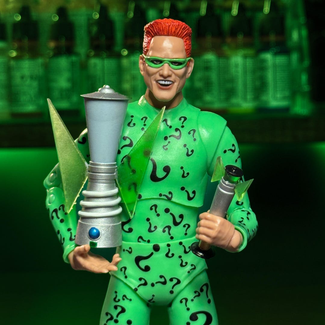 Bat Forever Riddler Brain Drain and Bombs (mcfarlane DC Multiverse) - Etsy