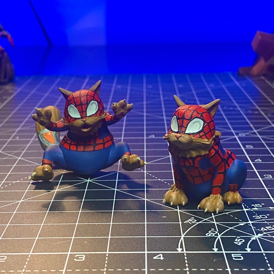 Spider Cat Marvel Legends Across the Spider Verse - Etsy
