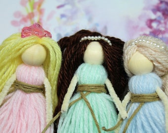 Princess Yarn Doll - Etsy
