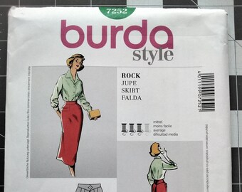 Burda Skirt | Etsy