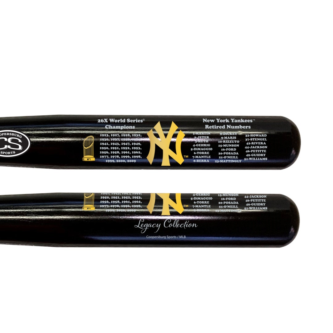 New York Yankees Legacy World Series Bat - Etsy