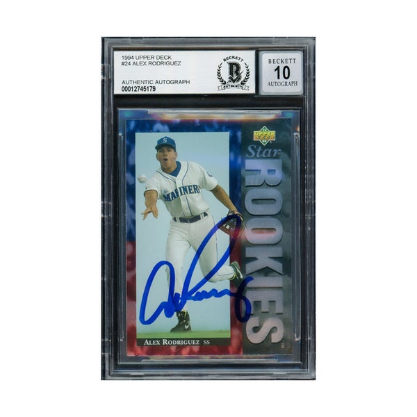 Alex Rodriguez Rookie Card - Etsy
