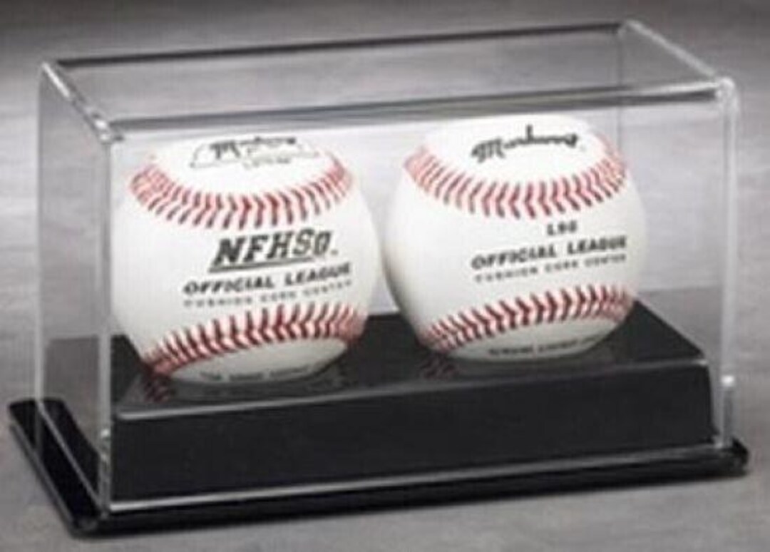 2 Baseball Acrylic Display Case - Etsy