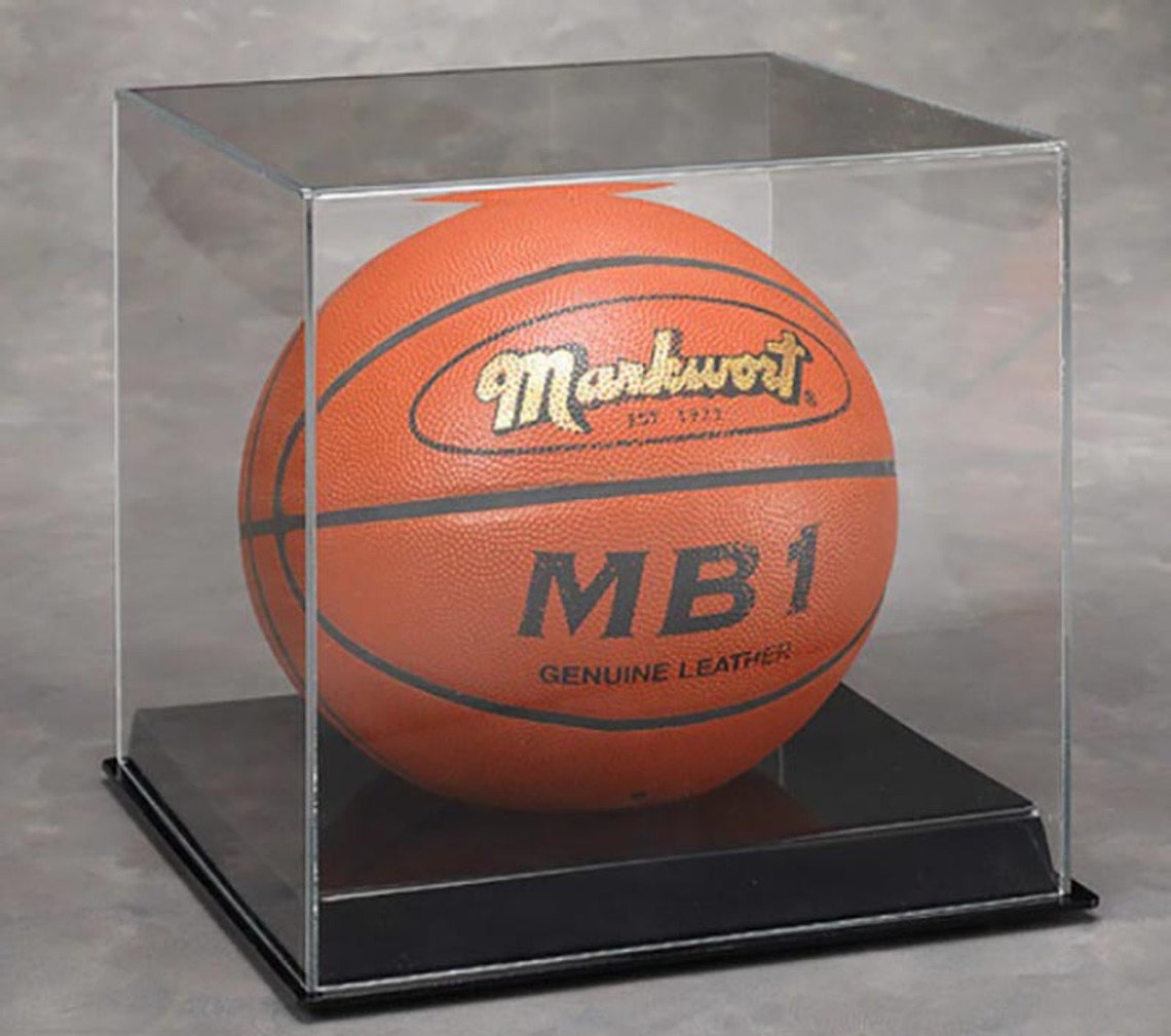 Acrylic Full Size Basketball Display Case UV Protection - Etsy