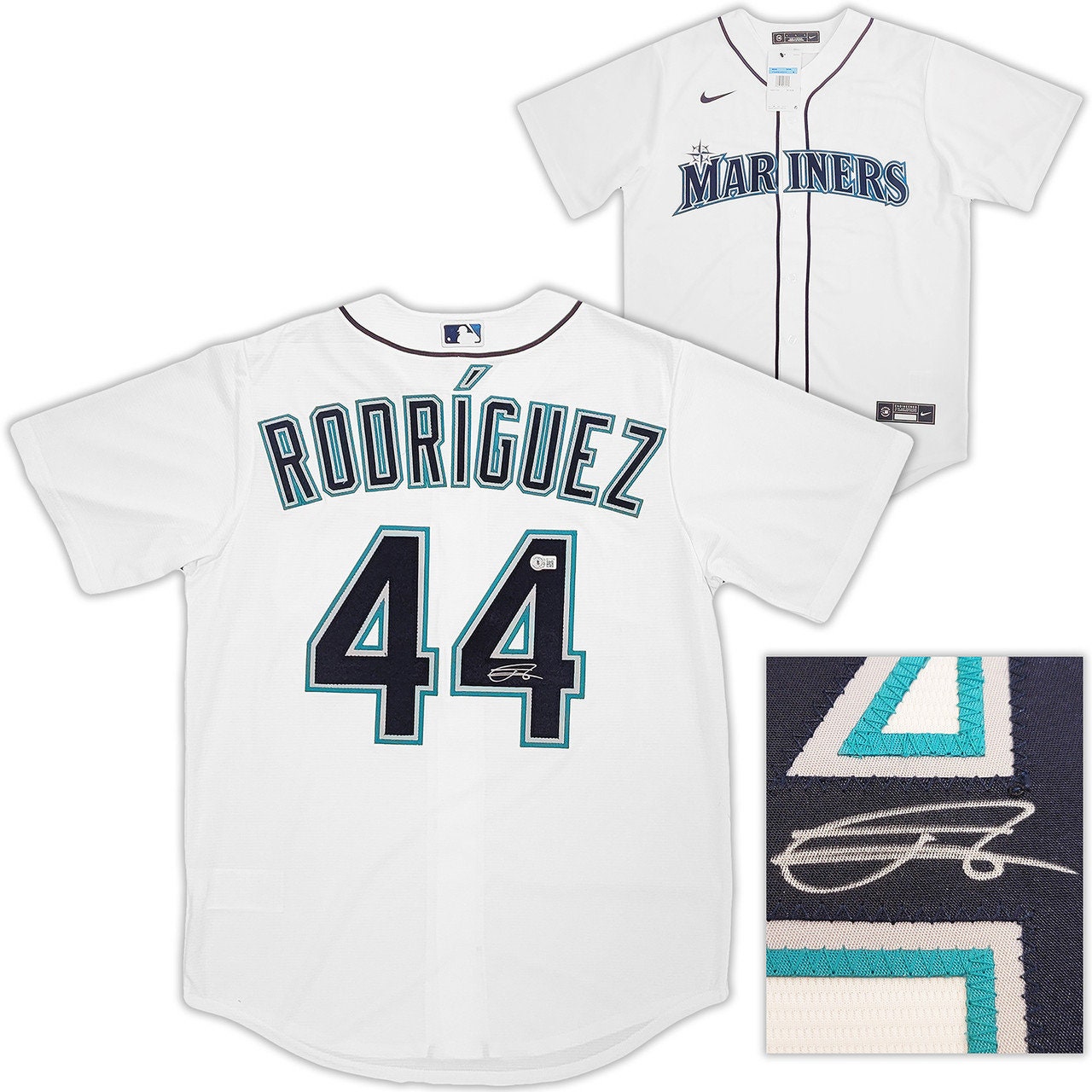 Seattle Mariners Julio Rodriguez Autographed White Nike Jersey - Etsy