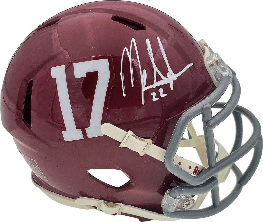 Mark Ingram Autographed Alabama Crimson Tide Speed Mini Helmet - Etsy