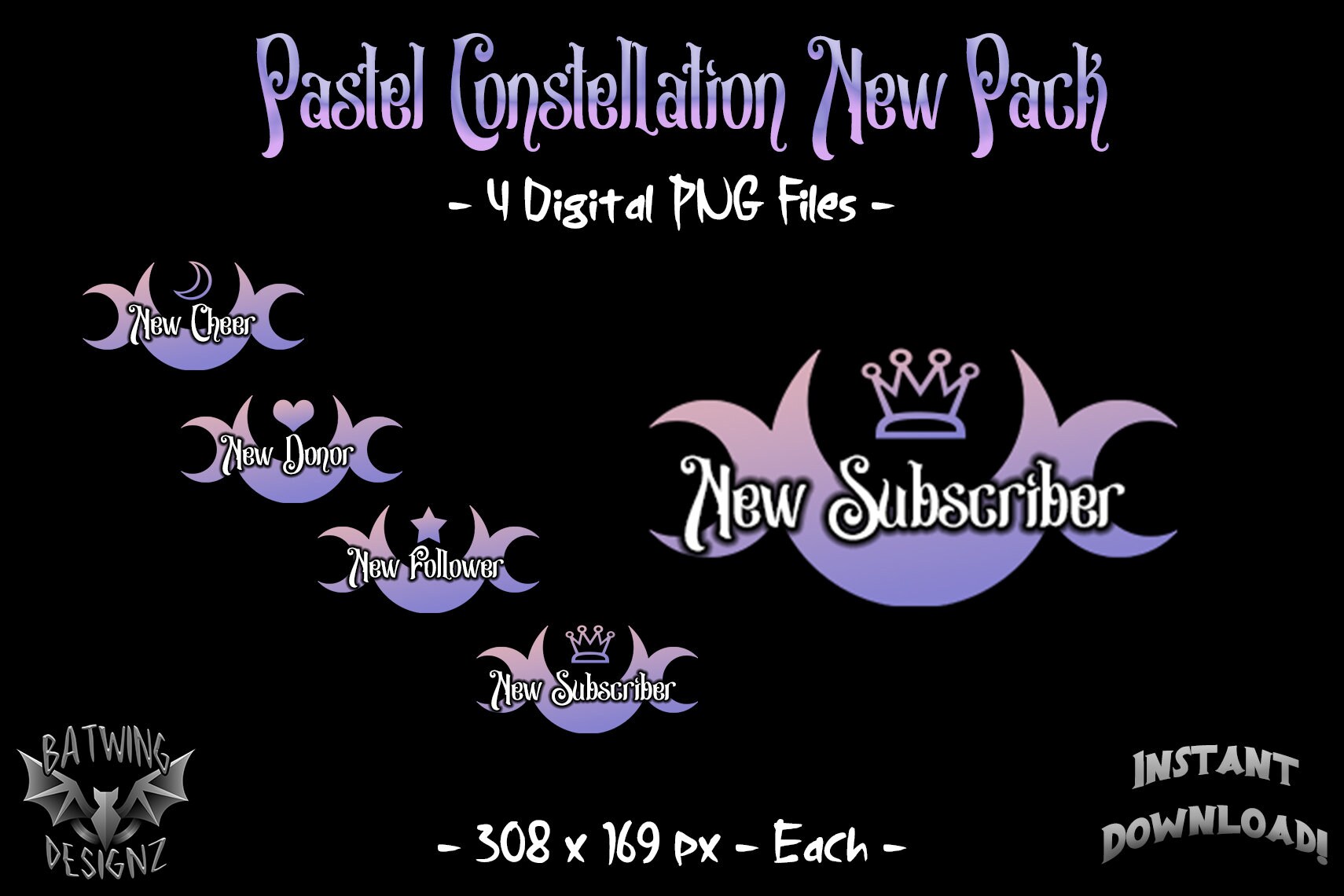 Pastel Twitch Indicator Bars 4 Pack - Etsy