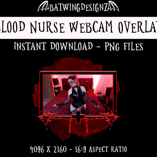 Horror Webcam Overlay - Etsy