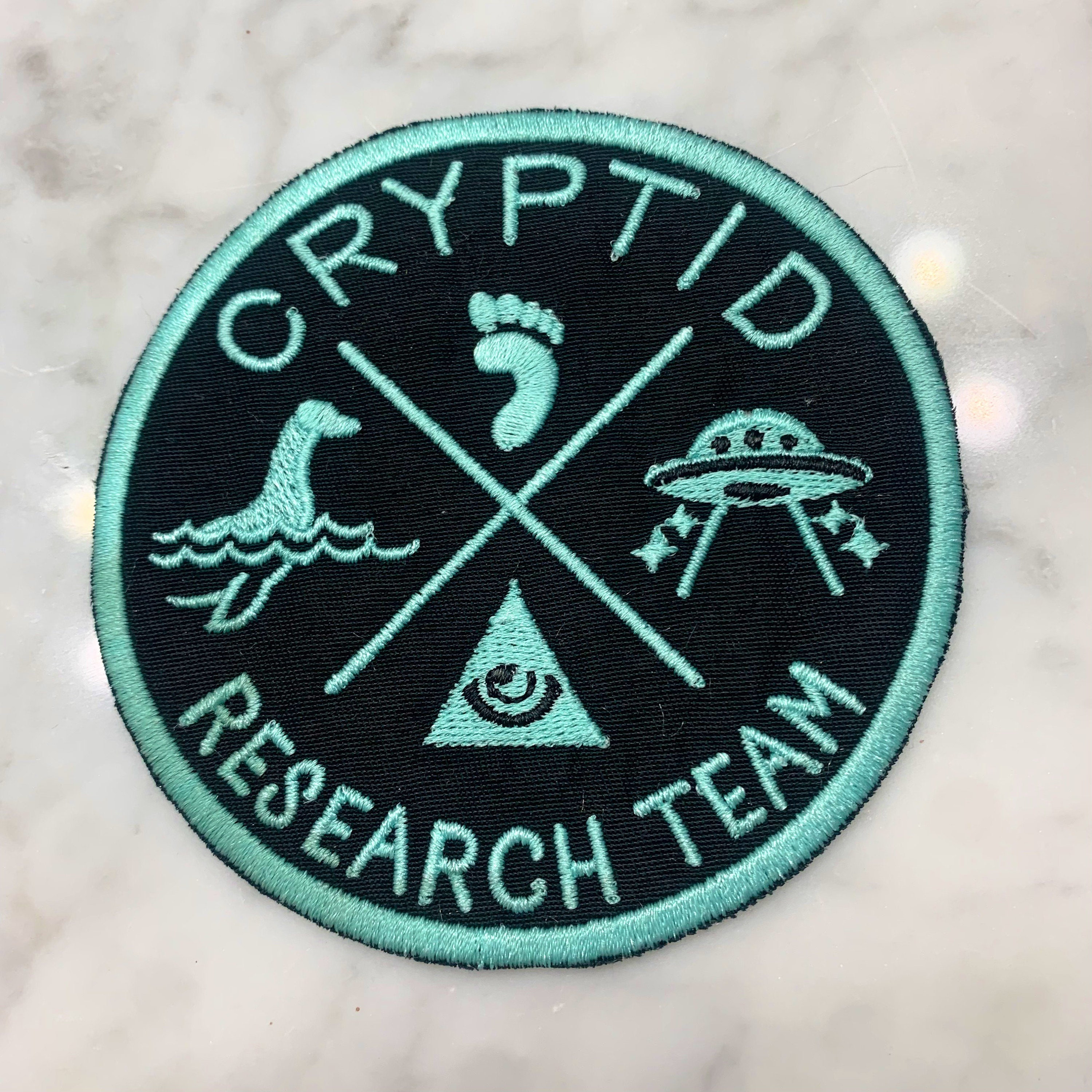 Cryptid Research Team Sew-on Patch - Etsy